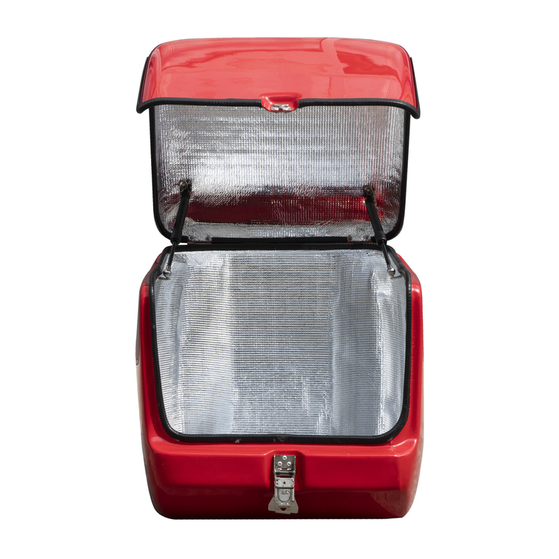 Insulated Fiberglass Motorcycle Tail Box FRP Food Delivery Box from ...